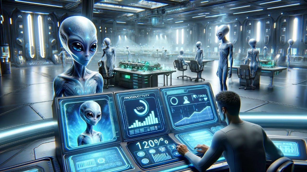 Alien Lab's Productivity Skyrockets 120% Thanks to Human Worker!" | New ...