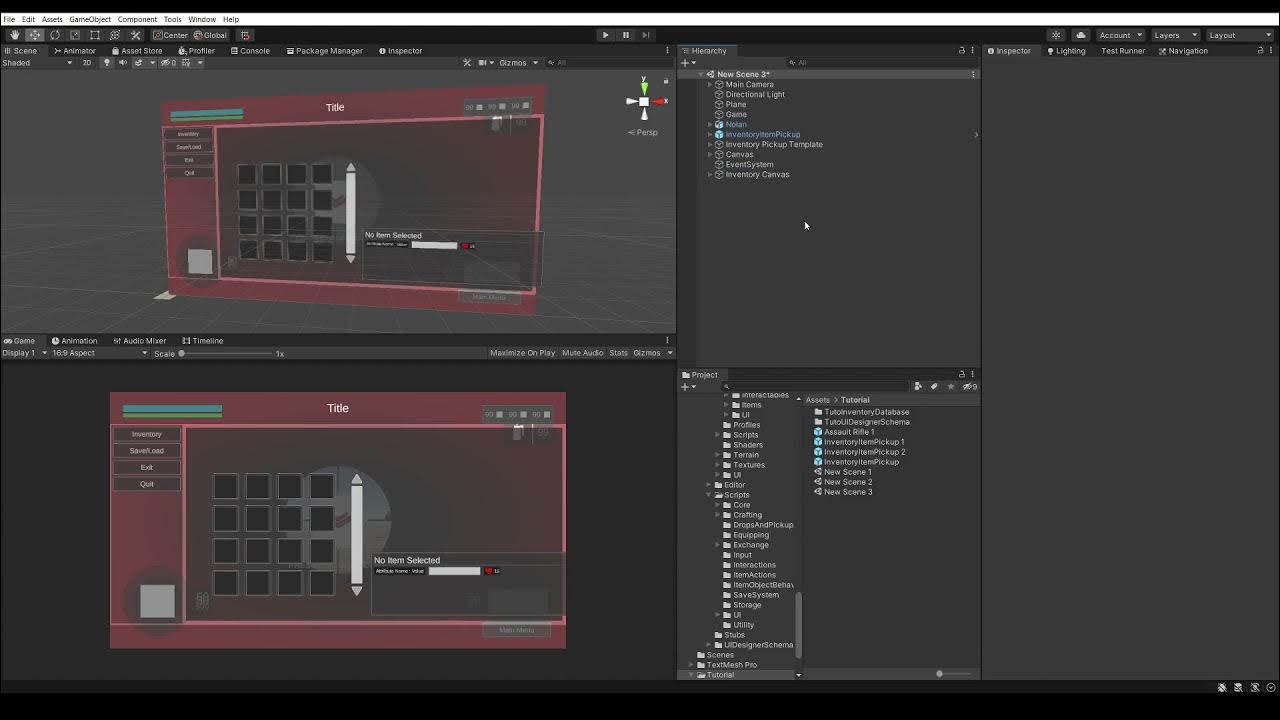 Character Controller / Ultimate Inventory System Integration Part 2 - YouTube