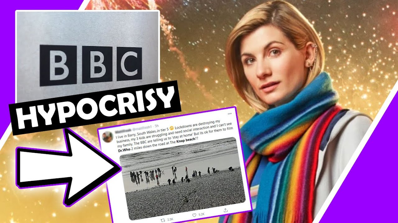 BBC HYPOCRISY They Say Stay At Home YET FILM DR WHO On Beach Hugo BBC HYPOCRISY They Say Stay At Home YET FILM DR WHO On Beach Hugo
