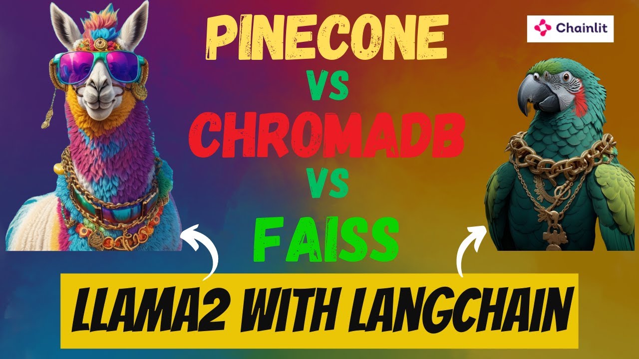 How To Use Different Vectorstores Llama2 With Langchain Chat With Documents Chainlit Youtube