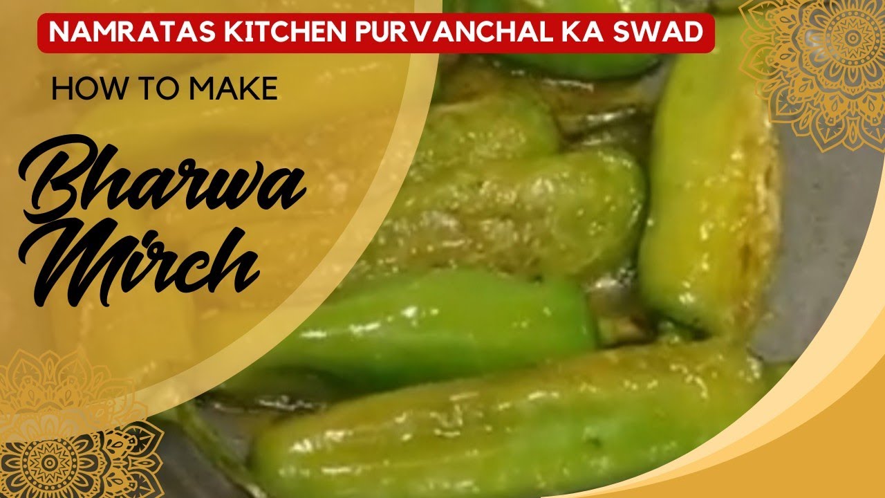 Bharwa Mirch Ki Recipe 😋😋। Stuffed Green Chilli । Mirchi ।Stuffed Mirch ...