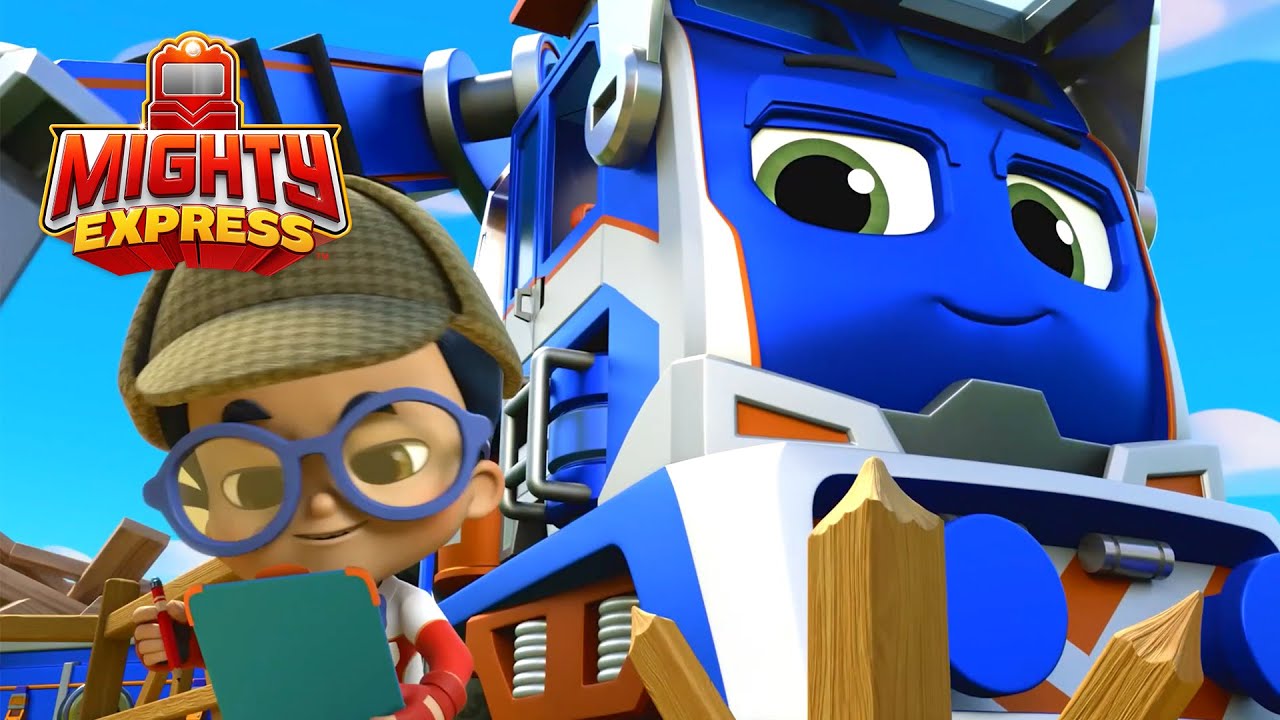 Milo and the Missing Wood Mystery | Mighty Express Clips | Cartoons for ...