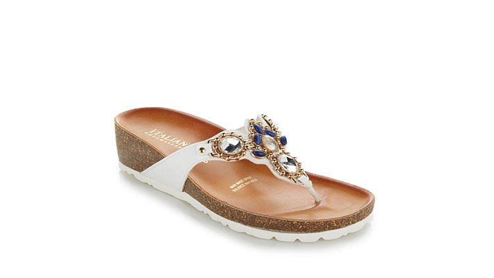 ITALIAN SHOEMAKER BETH SANDAL - YouTube