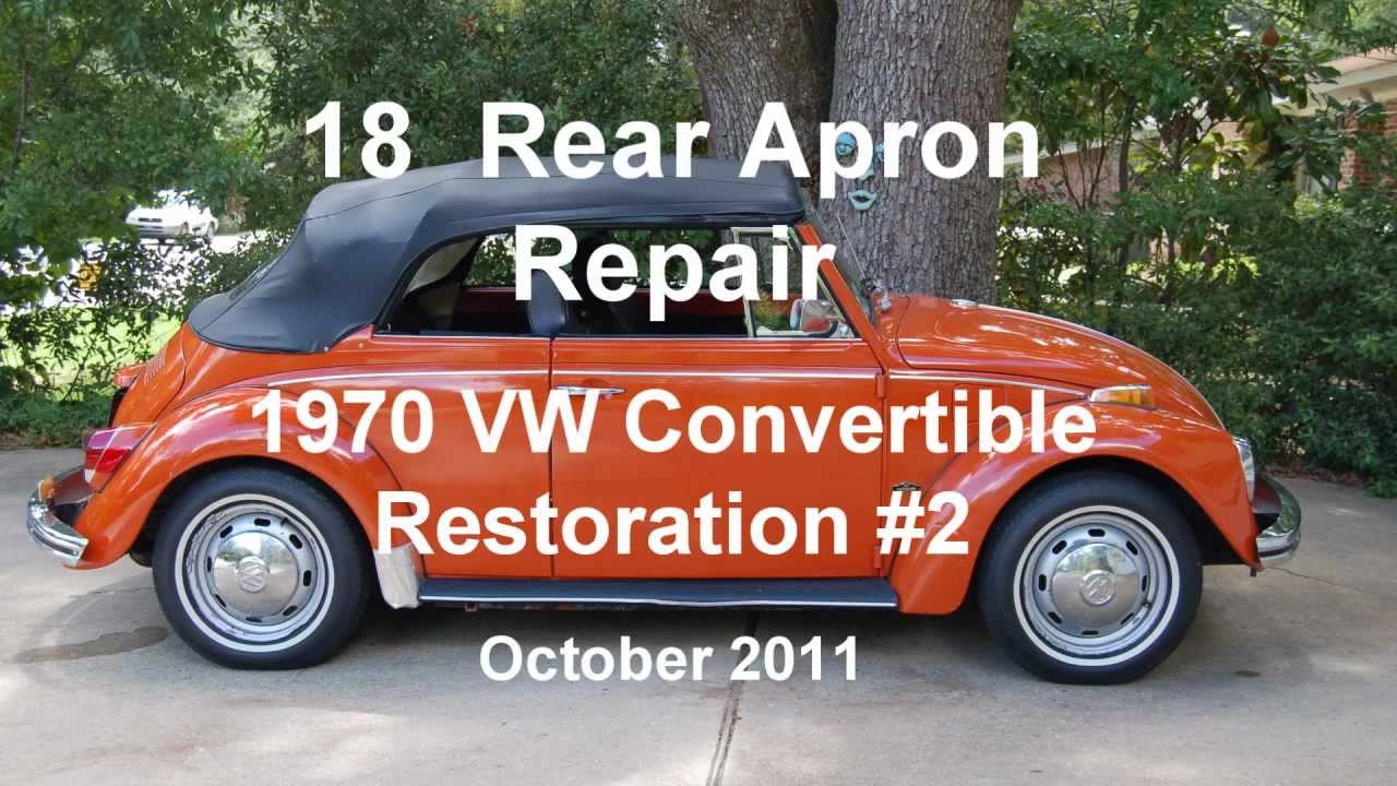 18 of 44 1970 VW Beetle Rear Apron Repair.wmv - YouTube