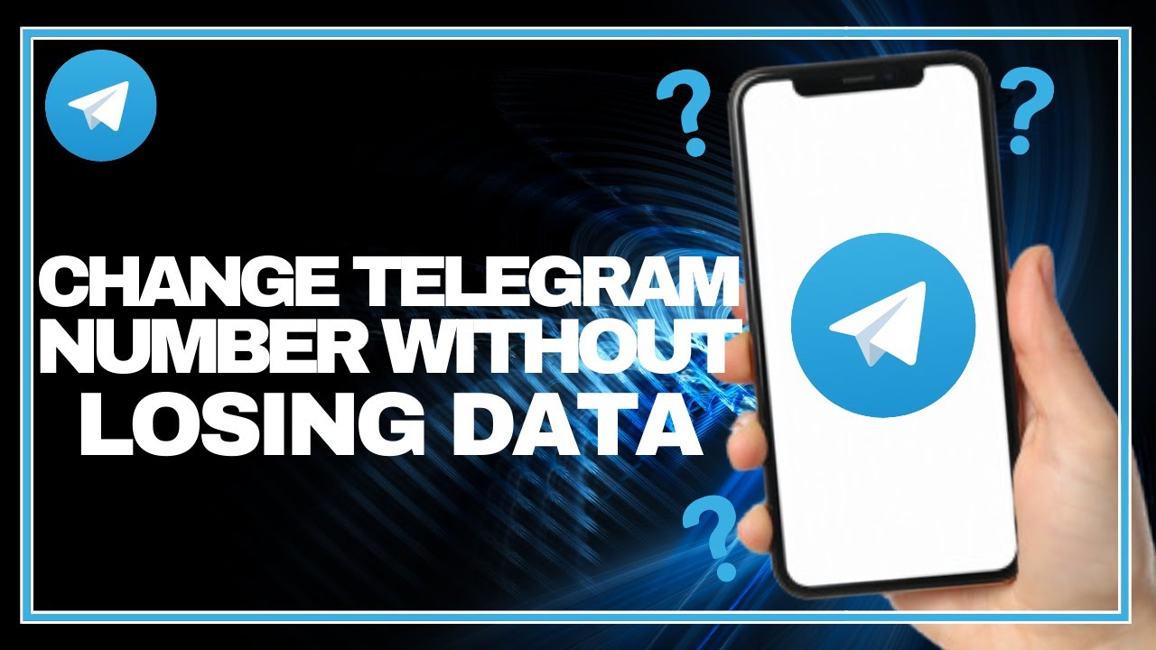 Change Your Telegram Number Without Losing Your Data | Tutorial - YouTube