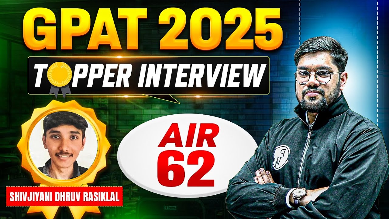 GPAT Topper Interview 2025 | Congratulations Shivjiyani Dhruv For AIR ...