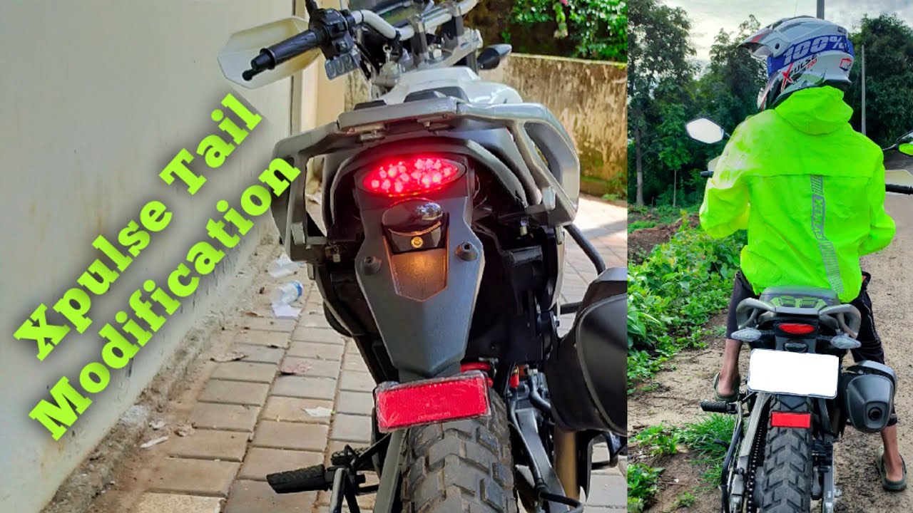 Xpulse Tail Modification @mktvenkulam - YouTube
