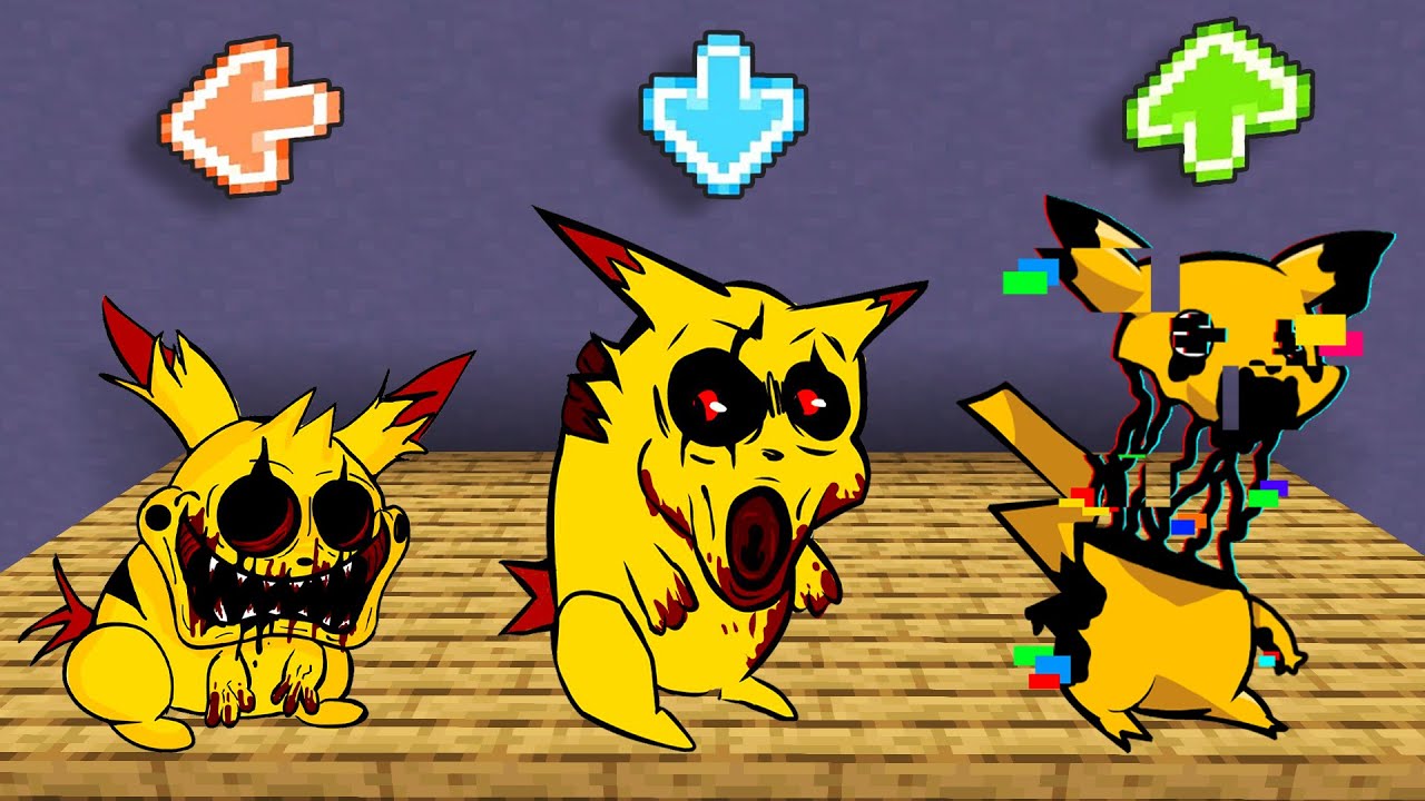 FNF Character Test | Gameplay VS Playground | VS Corrupted Pikachu | VS ...
