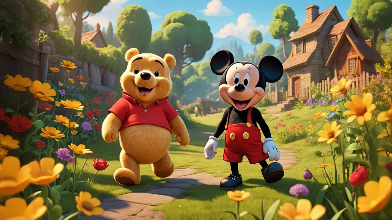 "Mickey and Pooh's Sweet Adventure" - YouTube