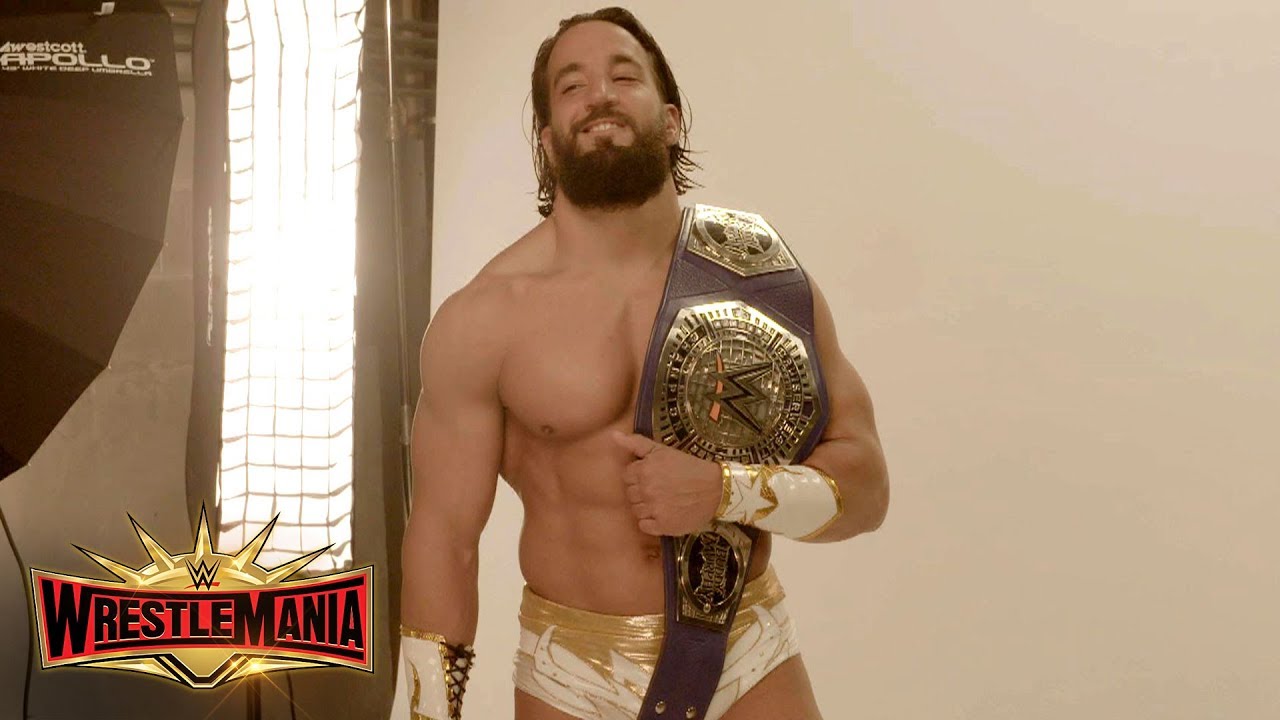 Behind the scenes of Tony Nese's Cruiserweight Title photo shoot: WWE ...
