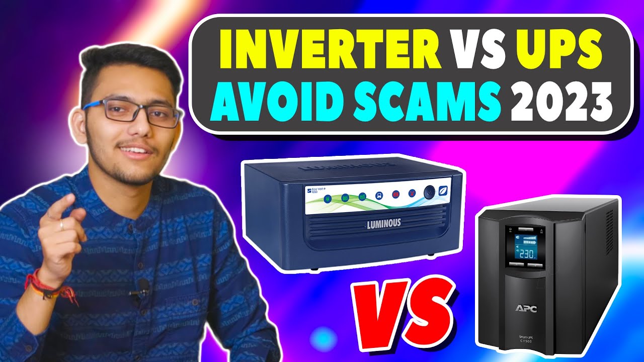 UPS vs Inverter for Gaming PC ?? - YouTube