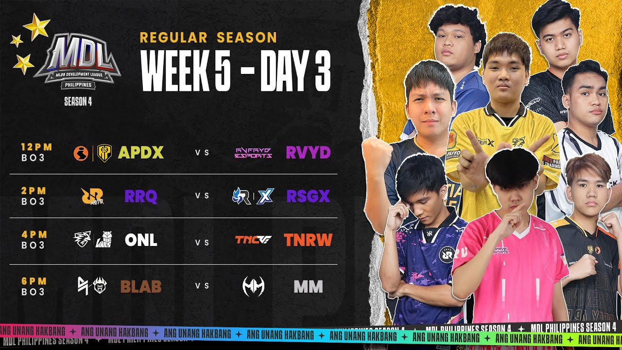 🔴LIVE | MDL PH S4 | FILIPINO - Week 5 Day 3 - YouTube