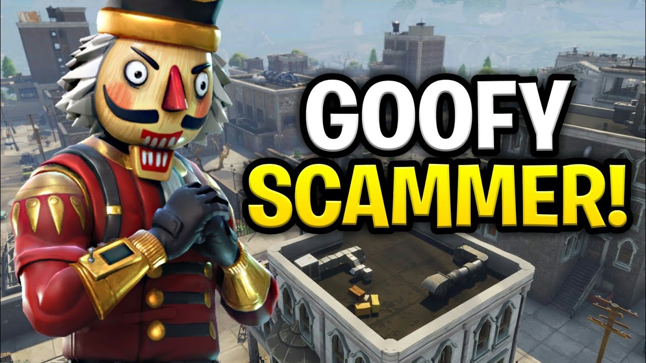Goofy Childish Scammer Scams Himself! (Scammer Get Scammed) Fortnite ...