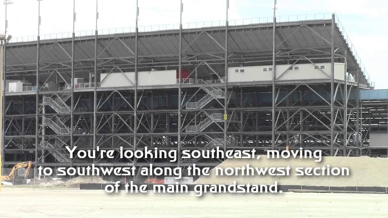 Daytona Rising - Speedway Expansion Project as of 16 August 2013 ...