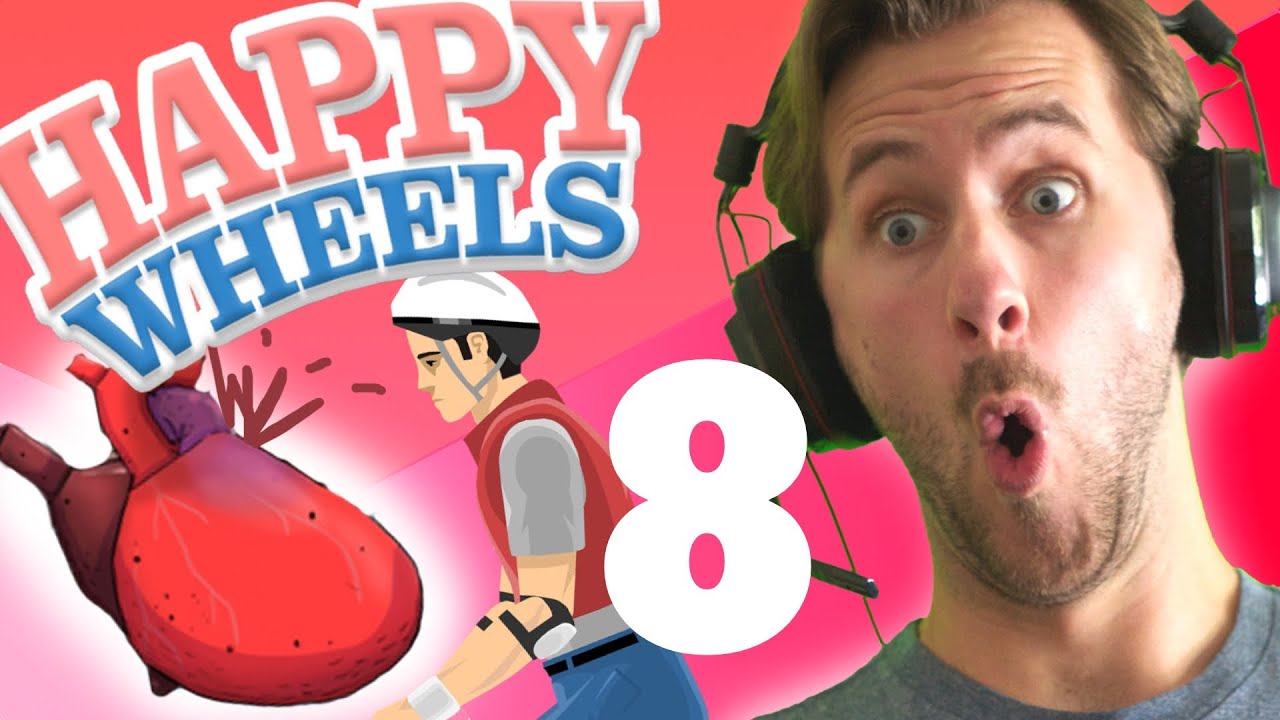 AND THERE GOES THE HEART | Happy Wheels [Ep 8] - YouTube