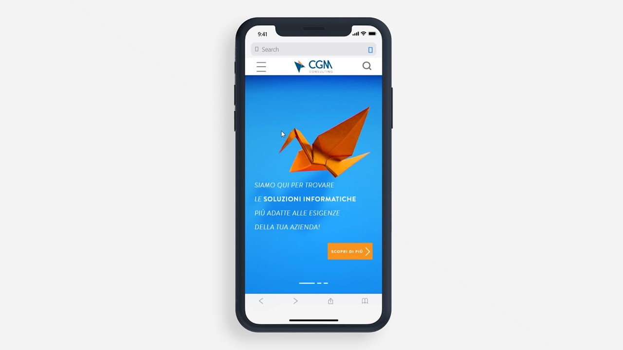 CGM Consulting Mobile Ui - YouTube