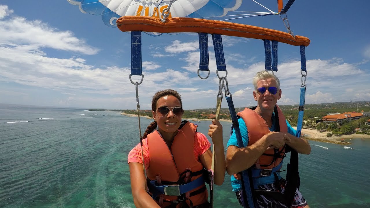 Parasailing in Paradise - Bali, Indonesia | GoPro Hero5 - YouTube