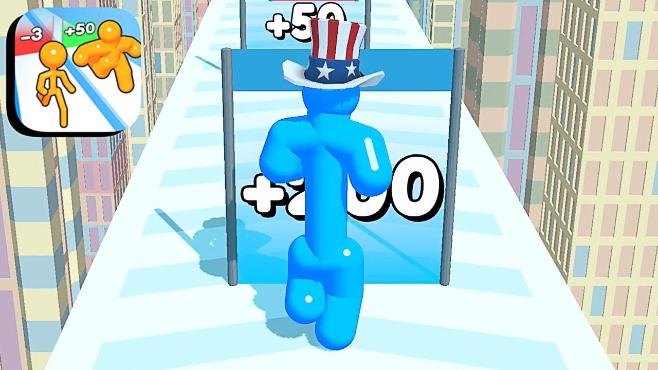 Tall Man Run - All Levels Gameplay Android,ios (Levels 586-588) - YouTube