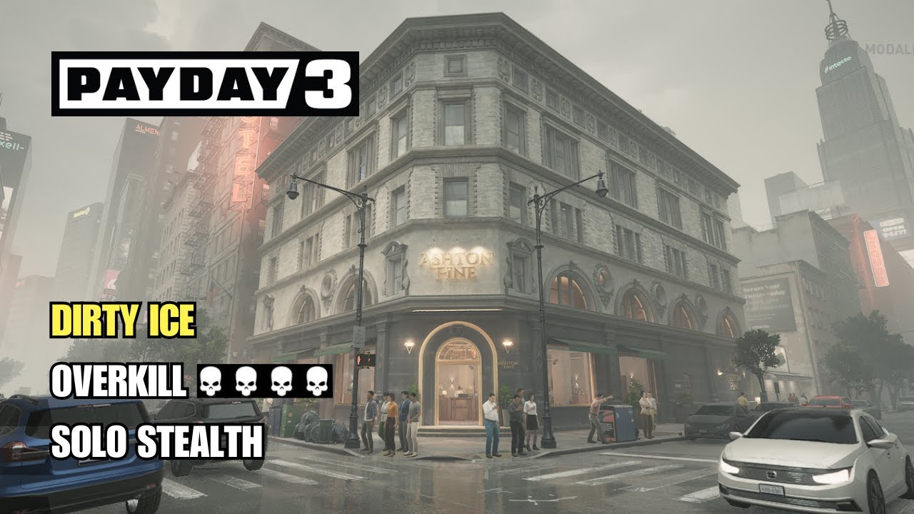 Payday3 - DIRTY ICE OVERKILL SOLO STEALTH - YouTube