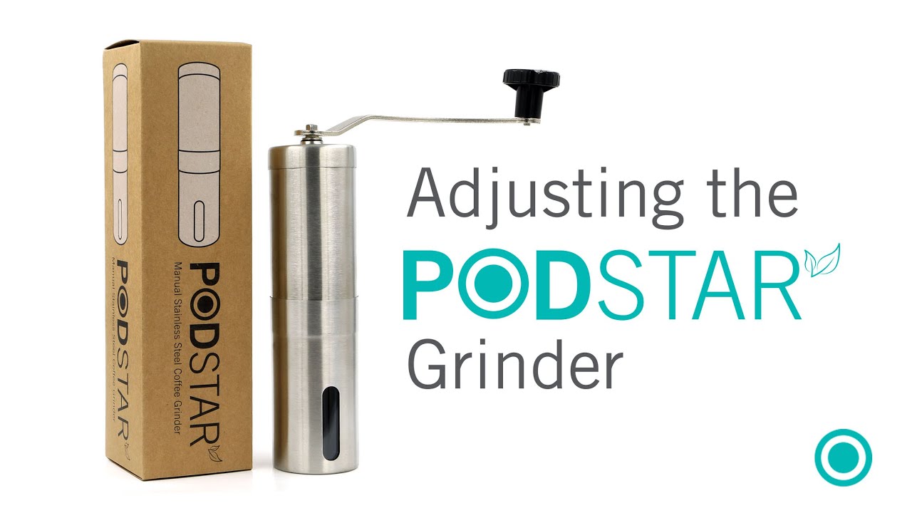 Adjusting the Pod Star grinder - YouTube