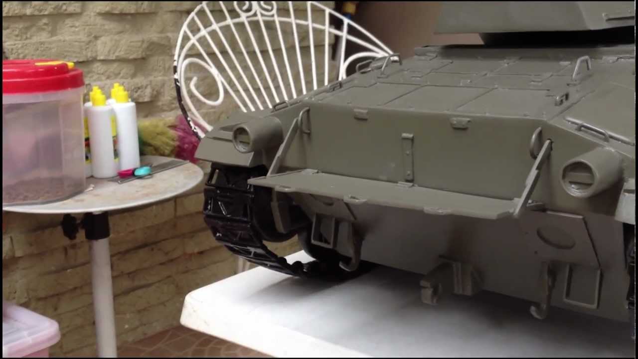 1/6 Scale M24 Chaffee Tank! - YouTube