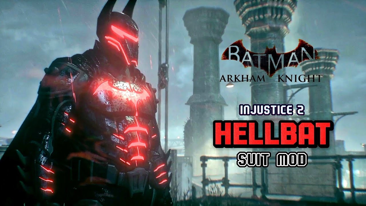Hellbat suit up scene in Batman Arkham Knight - YouTube