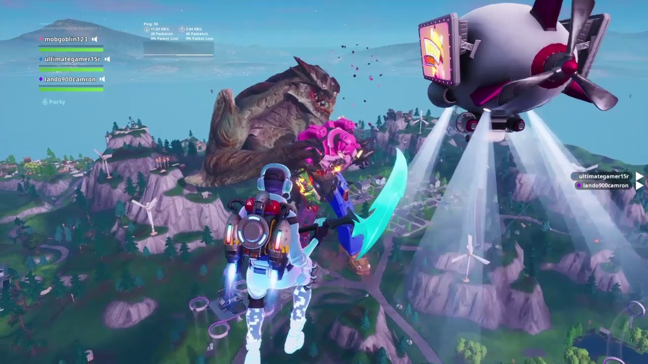 New fortnight event. Best view!! - YouTube