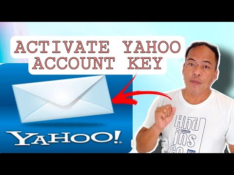 HOW TO ACTIVATE YAHOO ACCOUNT KEY - YouTube