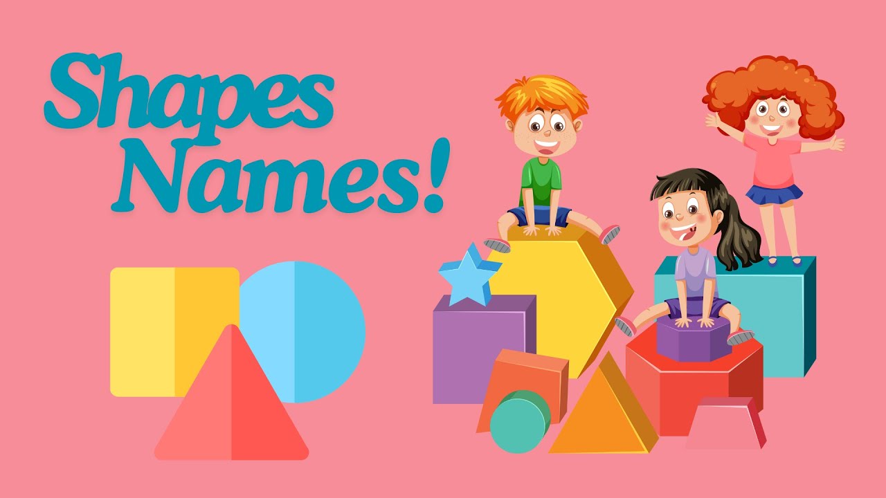 Shapes Name with Picture Song | We Are Shapes | Learn Shapes | Kiddos ...