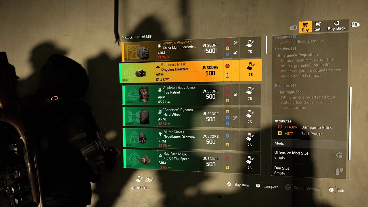 The Division 2: Targeted Loot & Thieves Den DZ West 12/17/2019 - YouTube