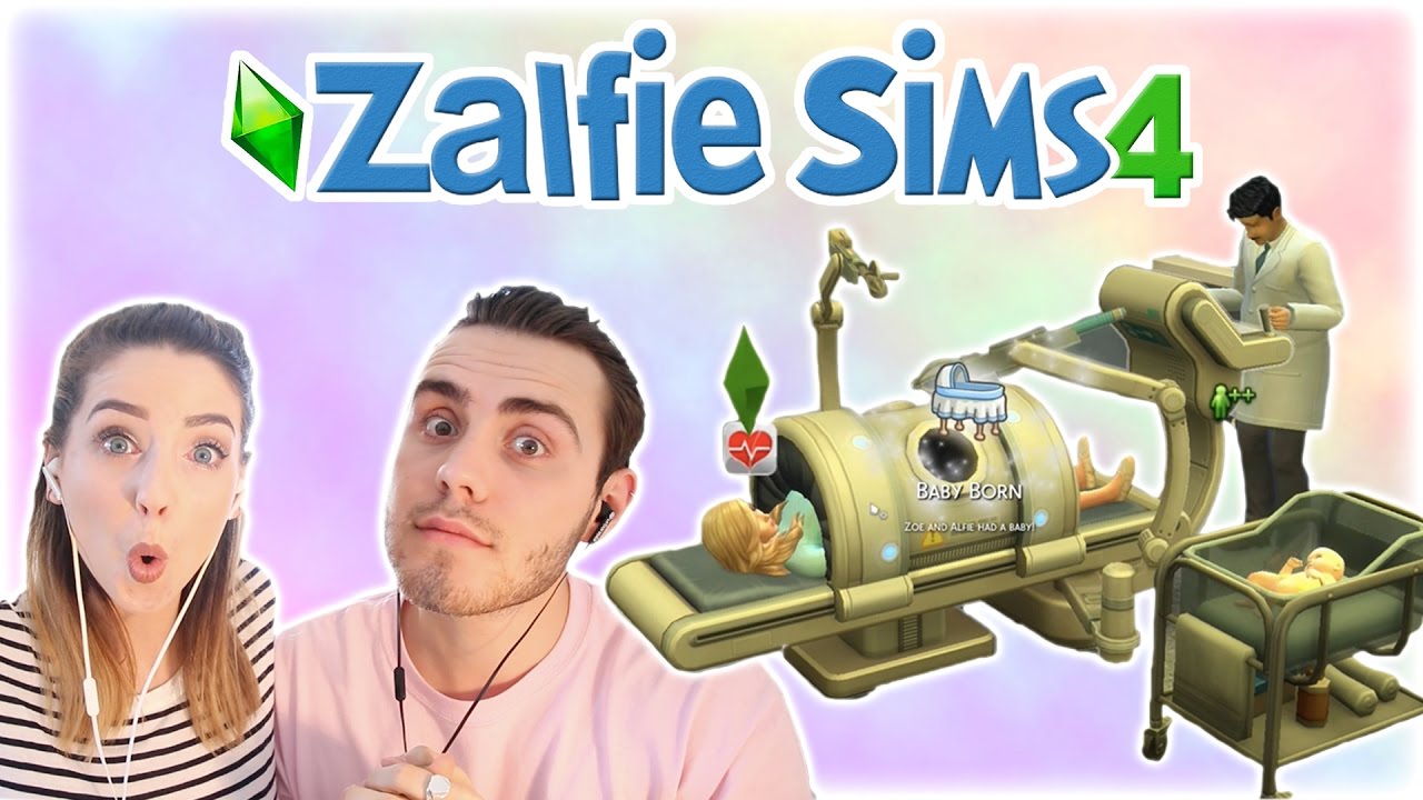 Meet Our Second Baby! | Zalfie Sims Edition [29] - YouTube