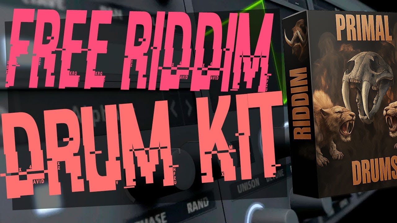 FREE RIDDIM DRUM KIT ?! (FREE DOWNLOAD) - YouTube