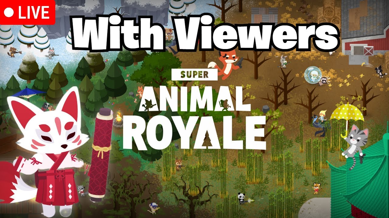 Super Animal Royal LIVE // Getting hyped for Super Animal World update ...