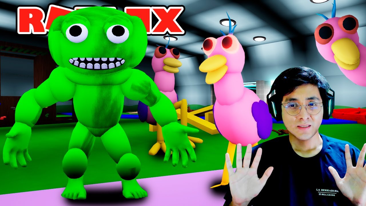 LA HISTORIA DE GARTEN OF BANBAN EN ROBLOX (TODOS LOS FINALES) | JehxTp ...
