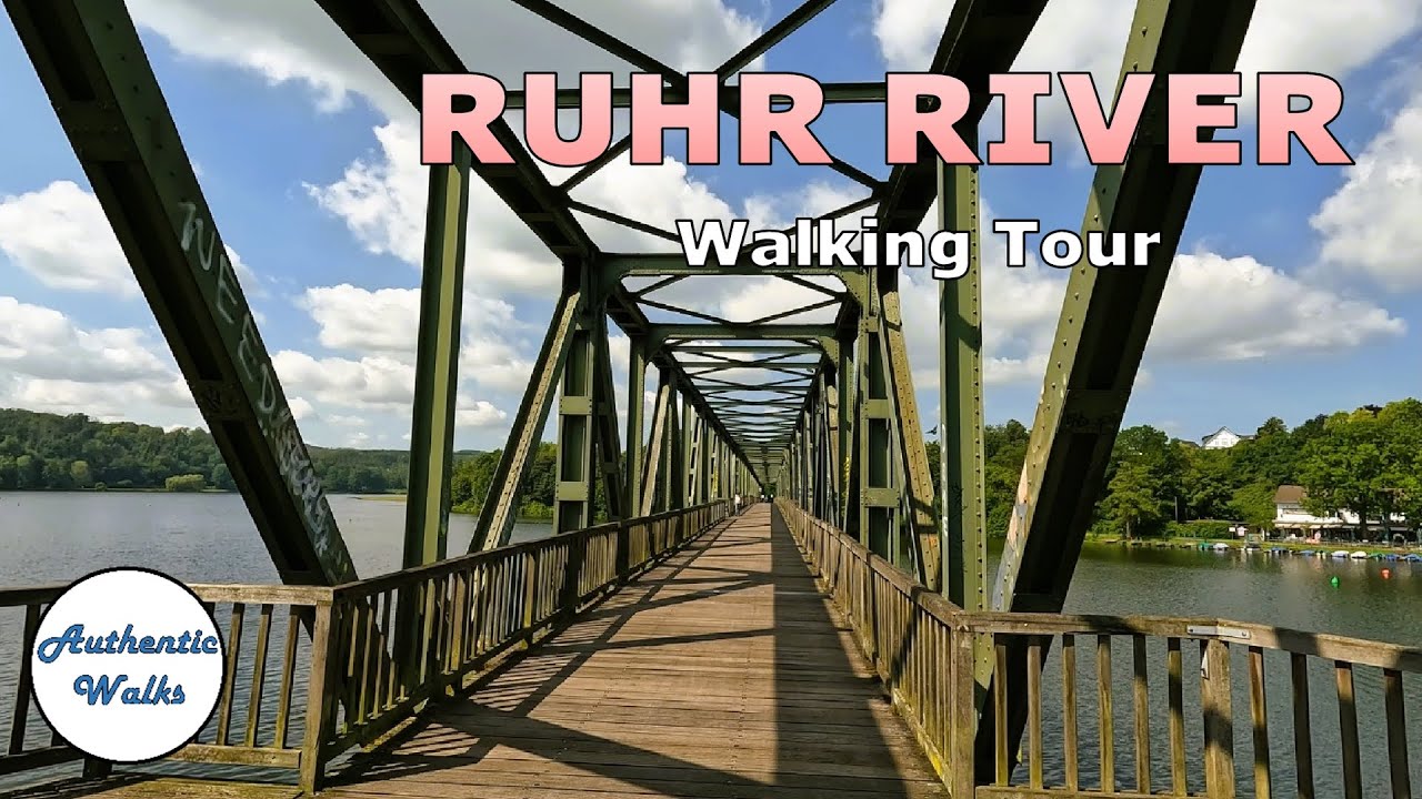 [4K] Summer Walk at the Ruhr River in Kupferdreh and Heisingen | Essen ...