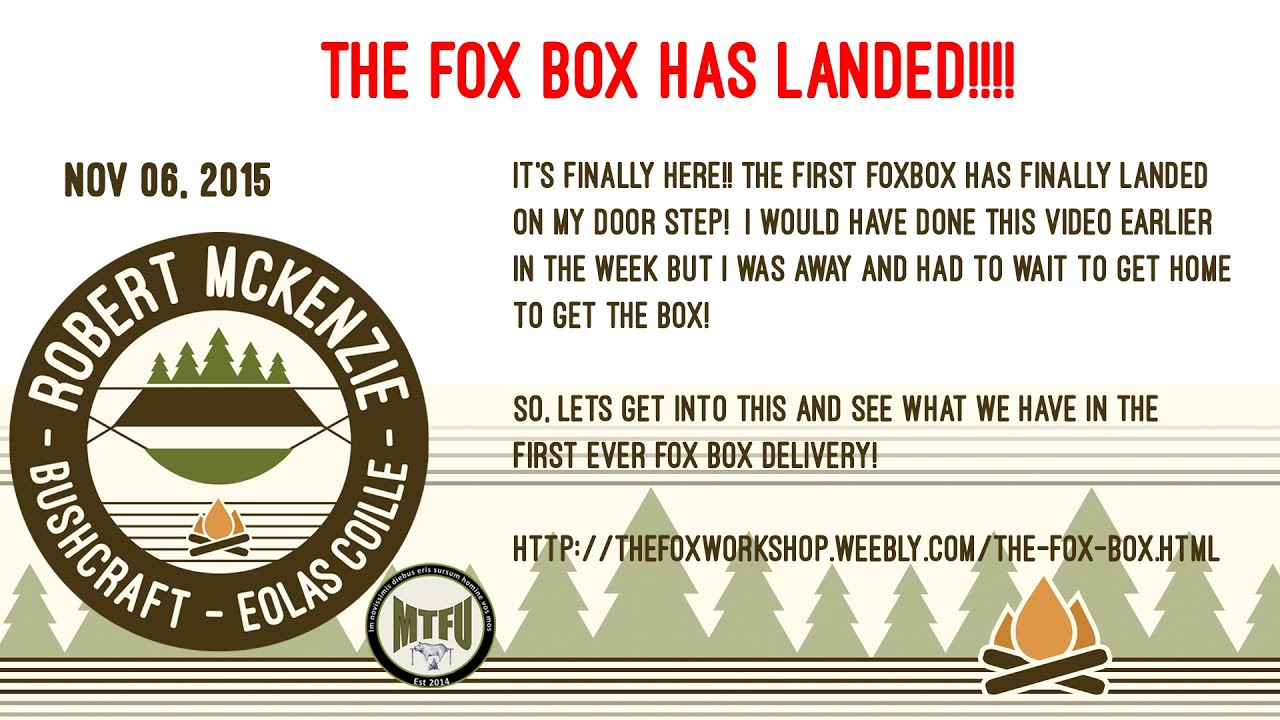 Unboxing of the first Fox Box!!!! - YouTube