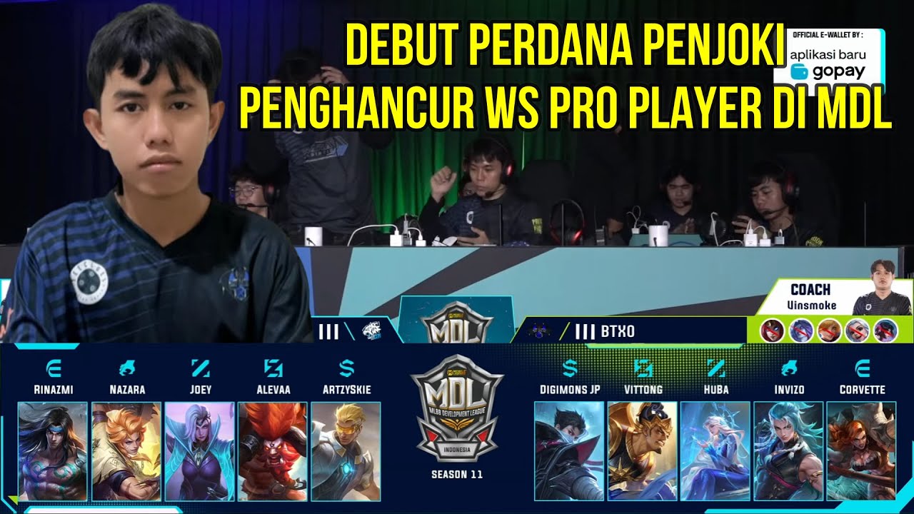 MATCH PERDANA DIGIMON PENJOKI TIKTOK VIRAL !! EVOS ICON VS BATCAVE XO ...