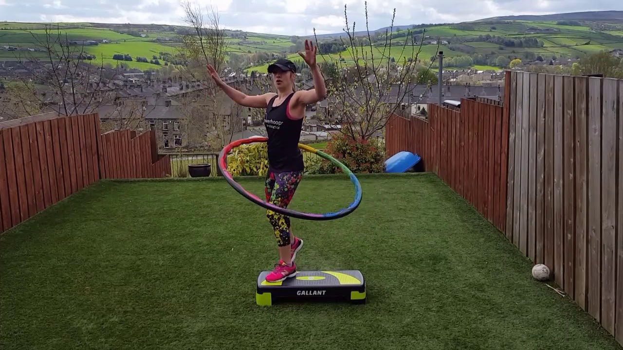 Powerhoop with step - YouTube