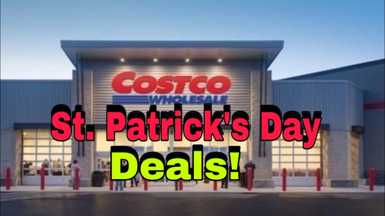 Costco St. Patrick's Day Deals! and Clear out Items! - YouTube