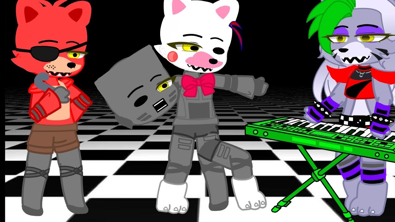 Roxanne Wolf, Foxy The Pirathe and Mangle||FNaF 1 - 2 - 9 [SB] - YouTube