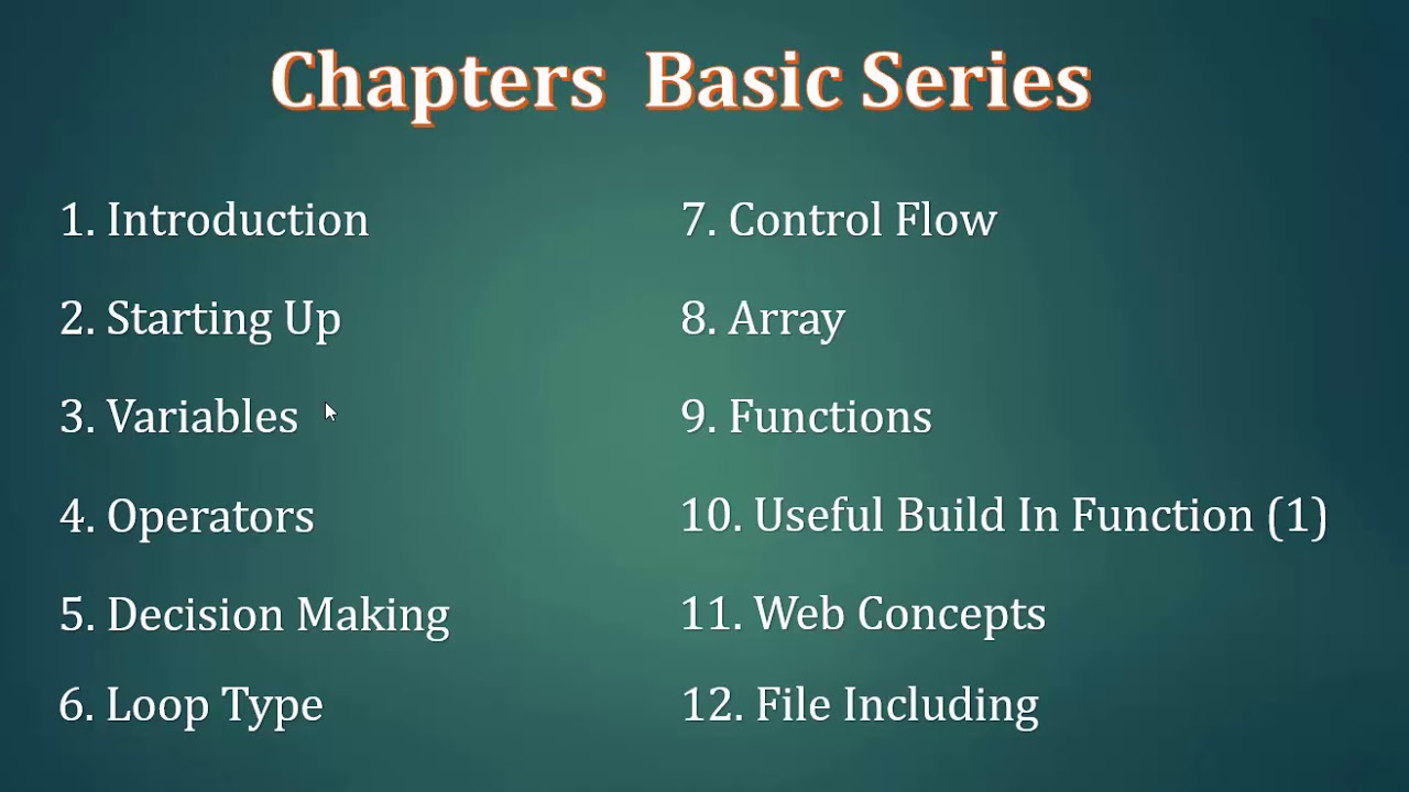 001 Course Introduction - YouTube