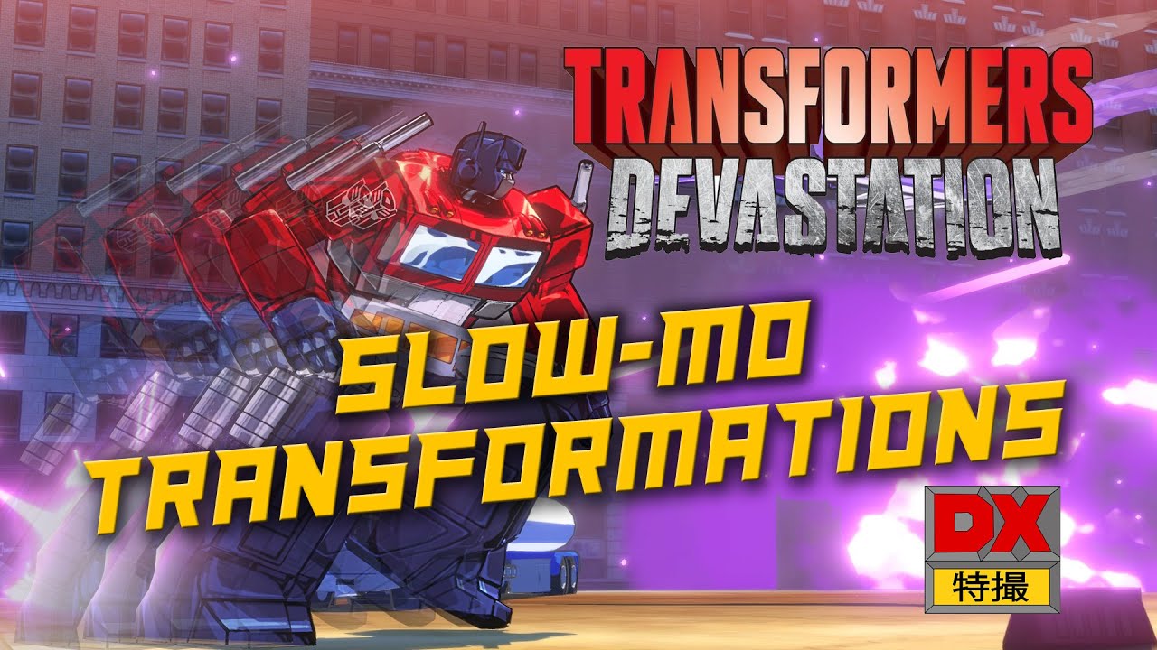 Transformers Devastation: Slow-mo Transformations - YouTube