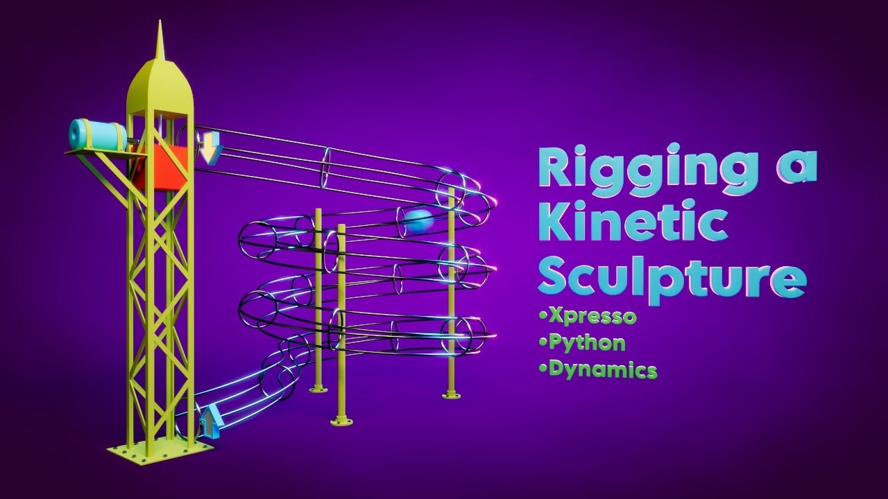 Cinema 4D Multi-Tech Tutorial 50: Kinetic Sculpture Rig - YouTube