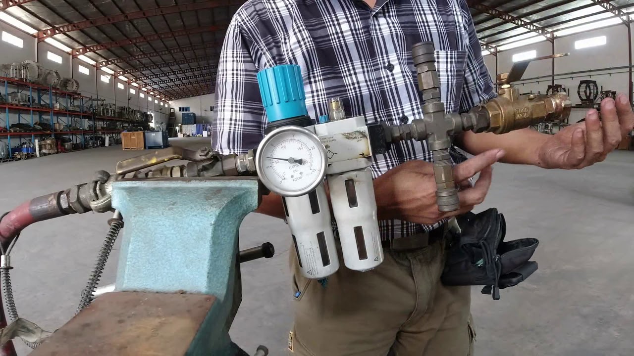 Festo Air Service Unit, atau Filter-Regulator-Lubricator (FRL) - YouTube