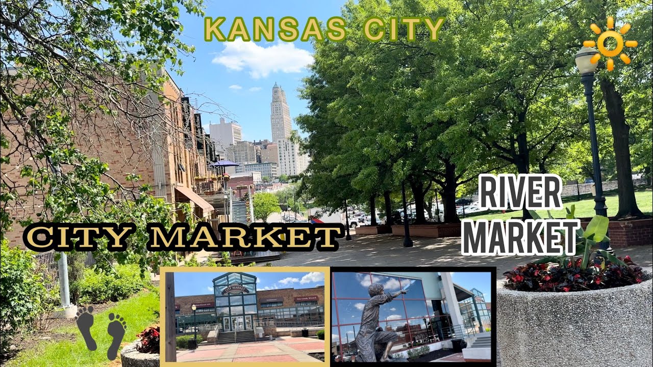 A Walk Around Kansas City City Market Block Area! - YouTube