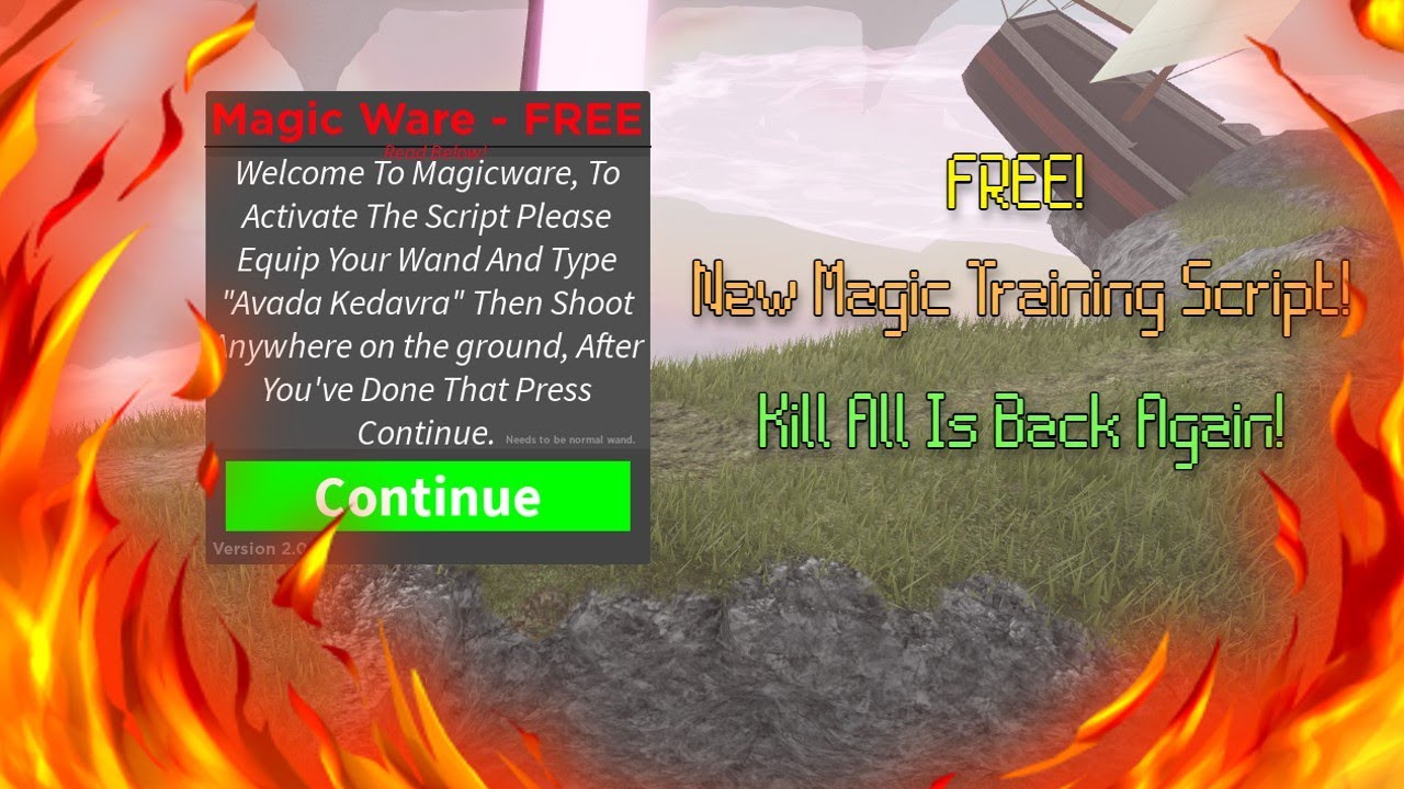 NEW FREE MAGIC TRAINING SCRIPT "MAGICWARE V2" [DEMO!] [NOT PATCHED ...