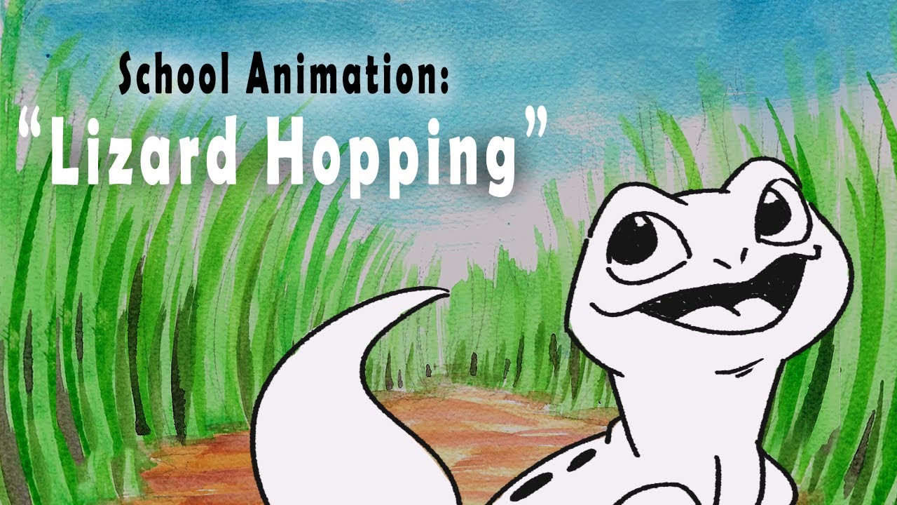 “Lizard Hopping” |Short Animation School Project - YouTube