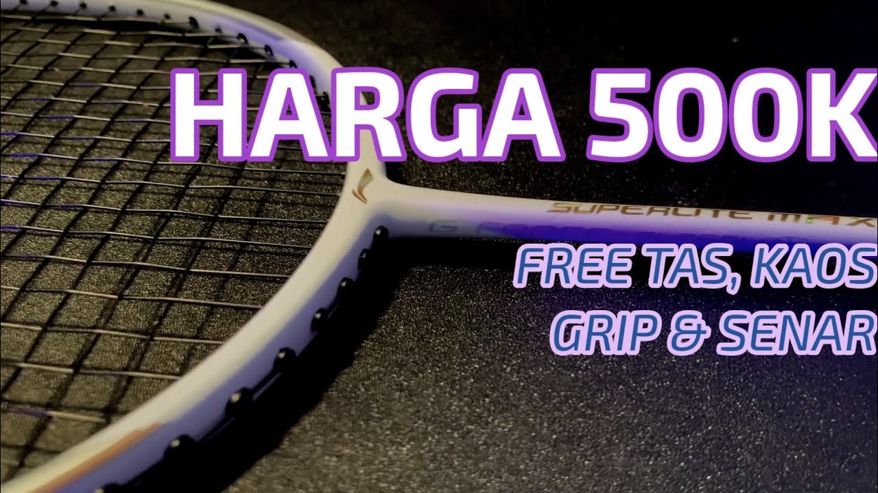 UNBOXING LINING SUPERLITE MAX 9 || FIRST IMPRESSION - YouTube