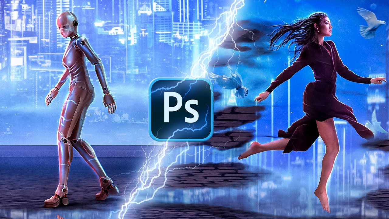 Android's dream - Photo Manipulation tutorial - YouTube