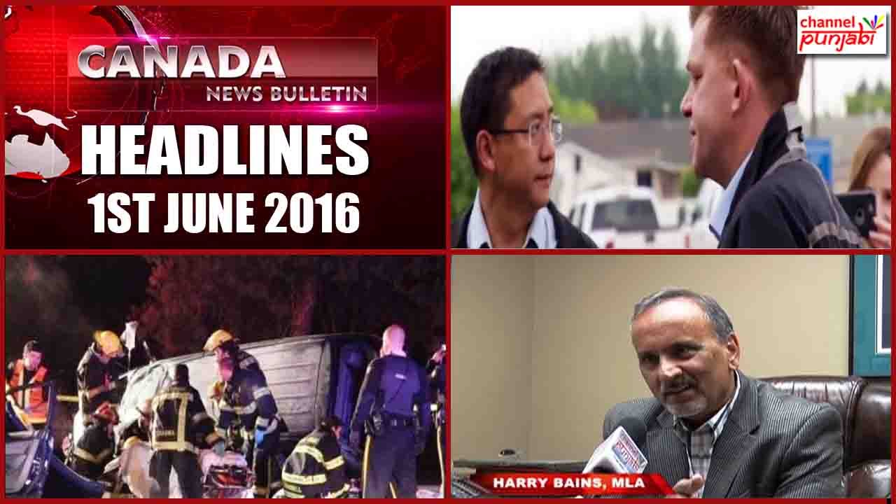Canada Bulletin | Headlines | 2nd June, 2016 | Canada News | Channel ...